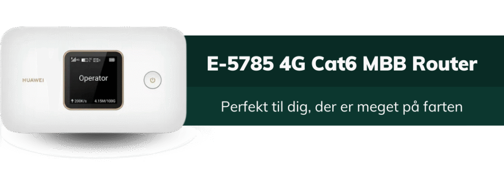 Køb router – Velkommen - Hjælp