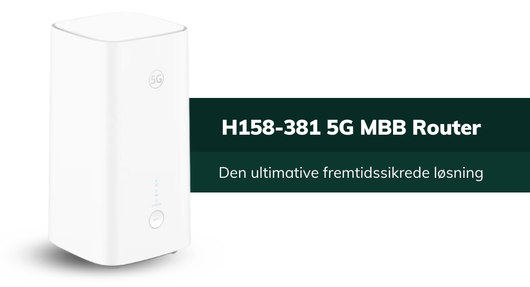Køb router – Velkommen - Hjælp