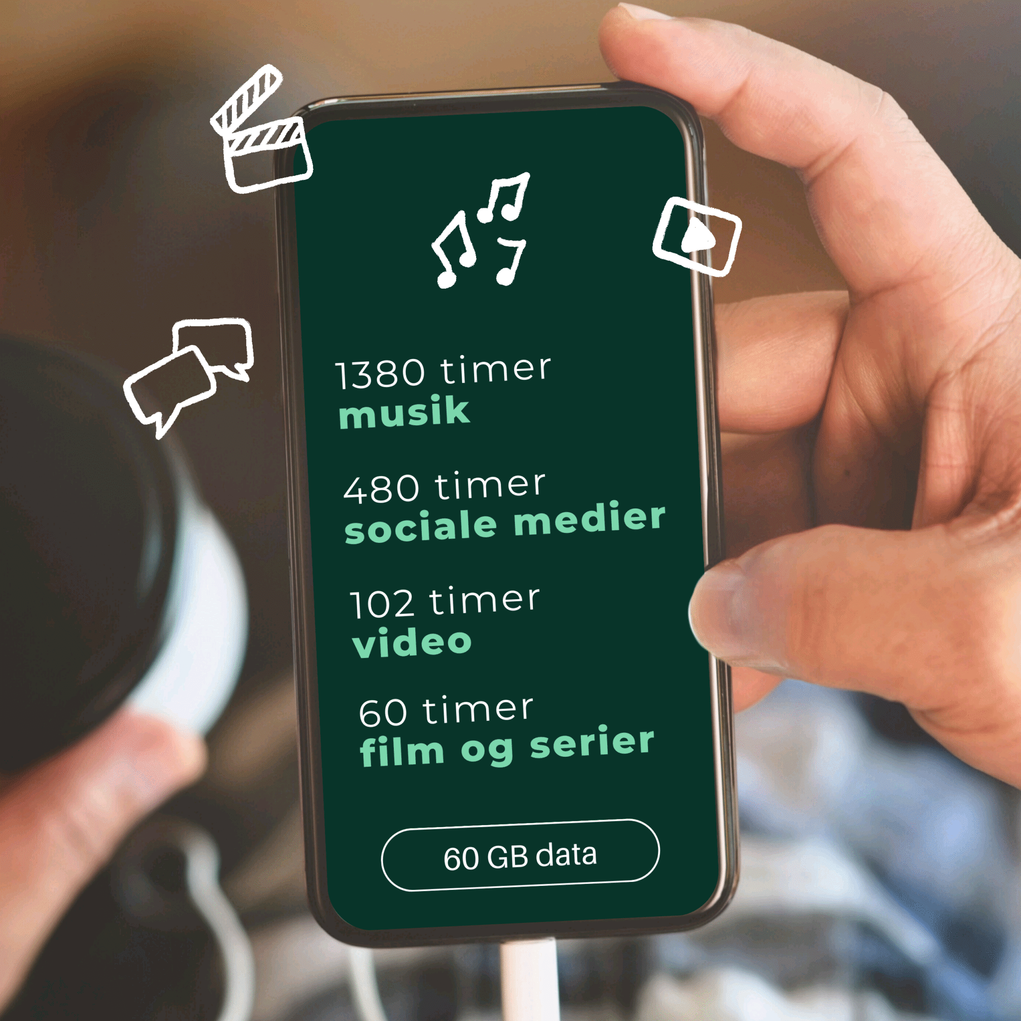 Billigt mobilabonnement efter dit behov | Bedste dækning