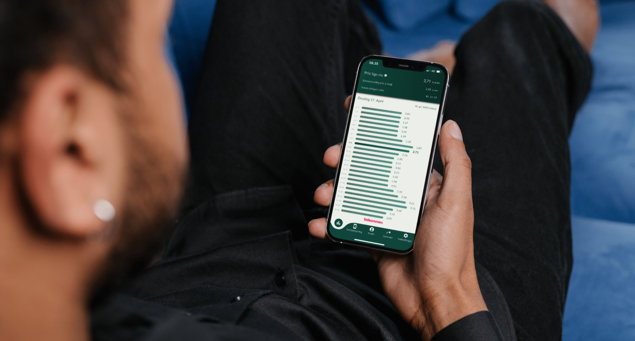 Se elpriser time for time » Strøm når er grøn og billigst